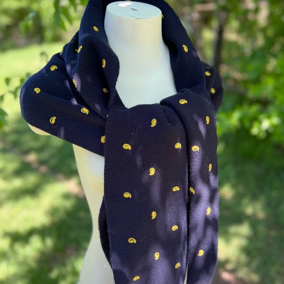 colombo | Accessories | Colombo Navy Cashmere Scarf | Poshmark